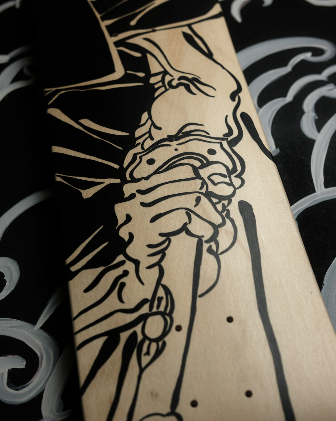 TATAKAI (BATTLE) - SKATEBOARD DECK 1/1 – Kakuto Culture